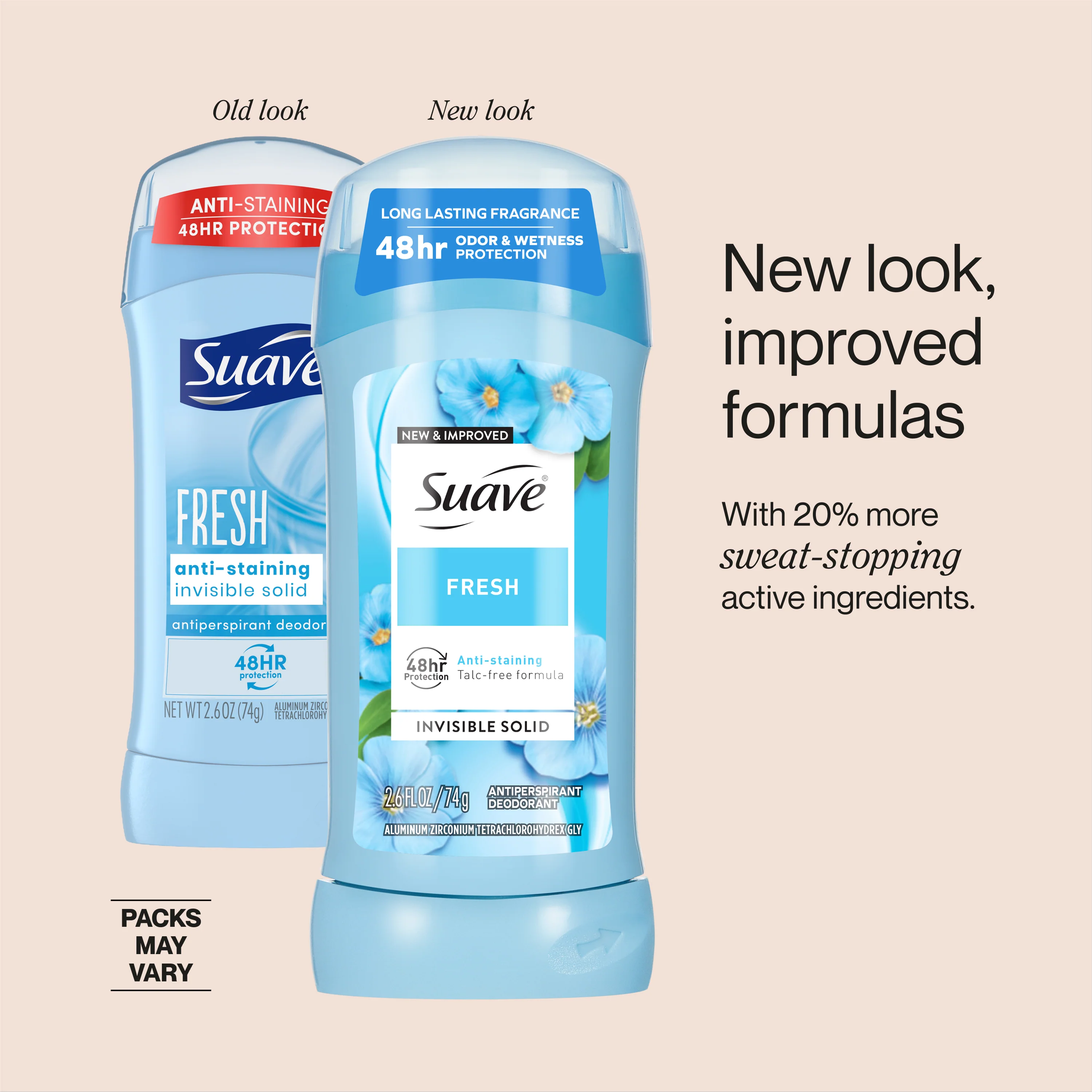 Fresh Invisible Solid Deodorant Stick - Suave Brands Co.